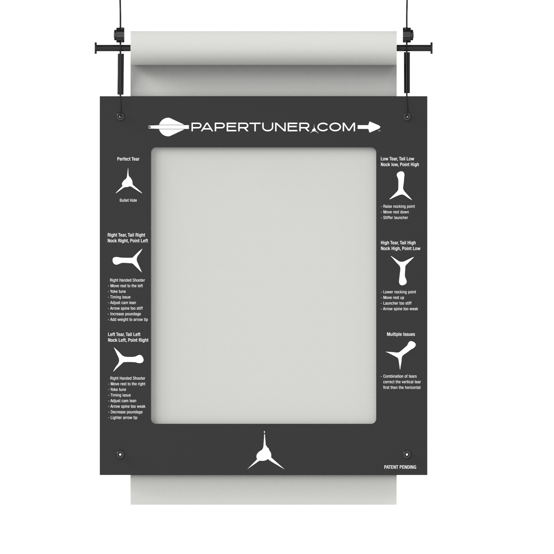 Archery Paper Tuner - Hang & Shoot – PAPERTUNER.COM