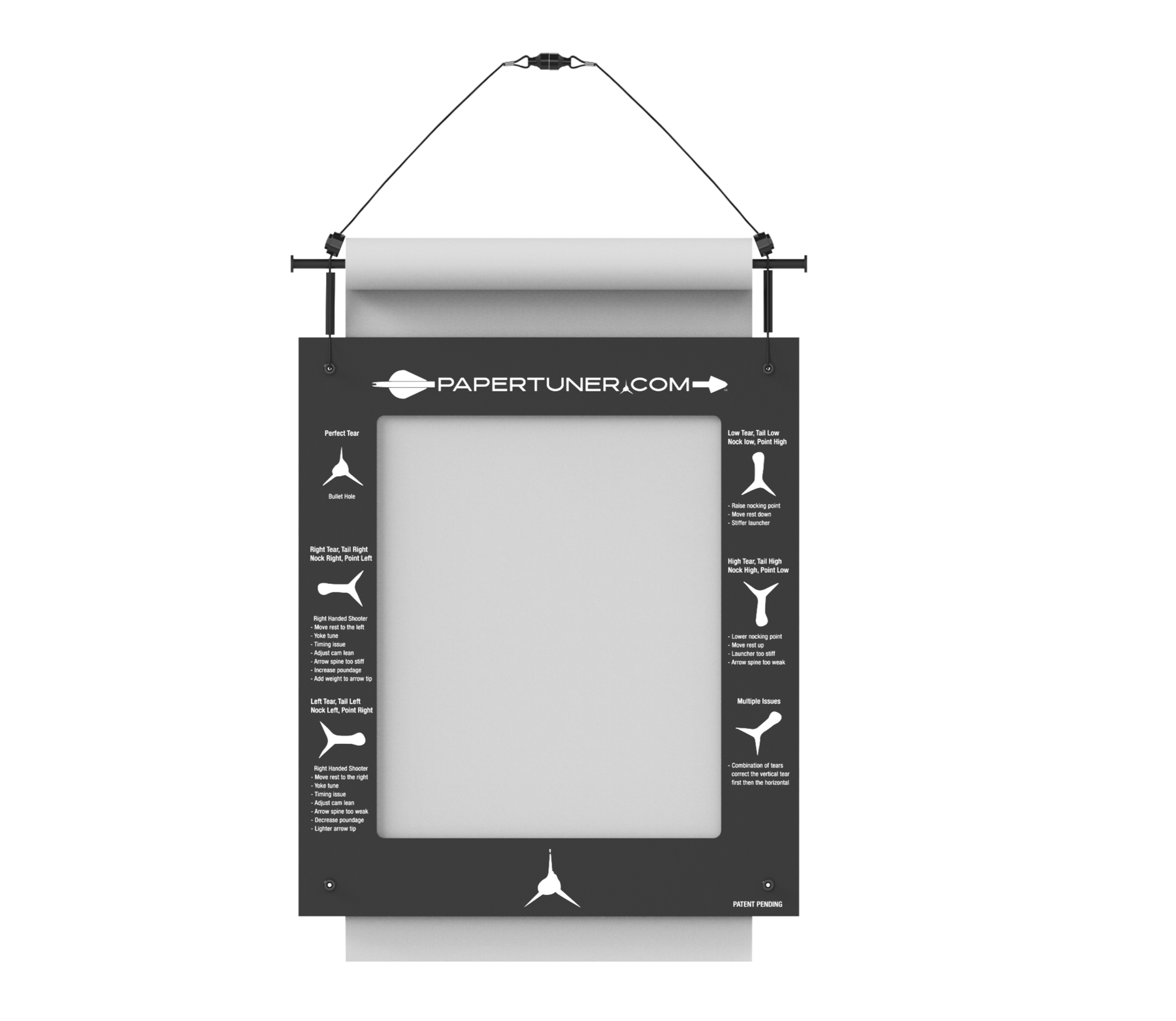 Archery Paper Tuner - Hang & Shoot – PAPERTUNER.COM